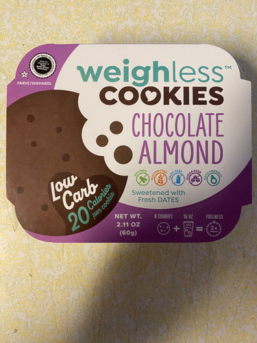 Chocolate Almond Coconut Cookies | weighlesscookies