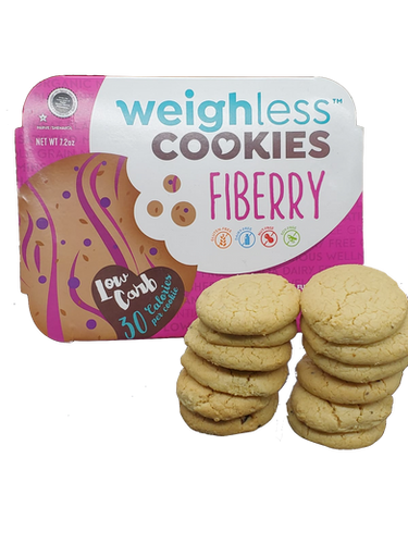 Weighless™ Cookies FiBERRY Value Pack (18 Cookies) | weighlesscookies