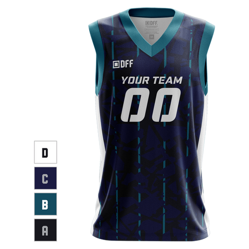 DFF Precision Pivot Basketball Jersey Design Your Own | DFF Sportswear