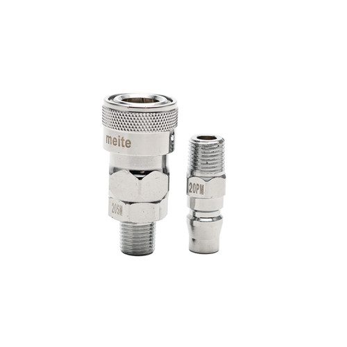 Meite Pneumatic Connector SM Series Quick Coupler | Outer Tooth Type