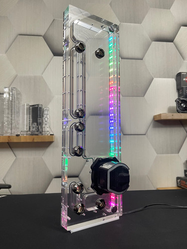 NV9 D5 Distro Plate | Radikult Custom