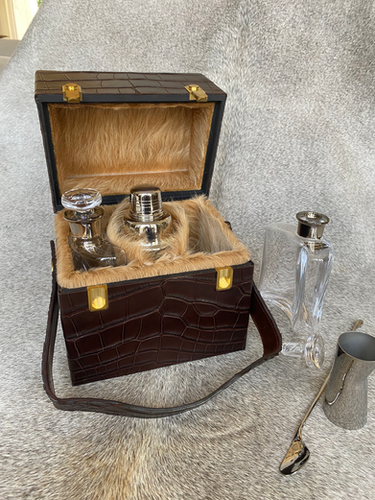 Genuine Alligator Bar Box | Trulli Leathers