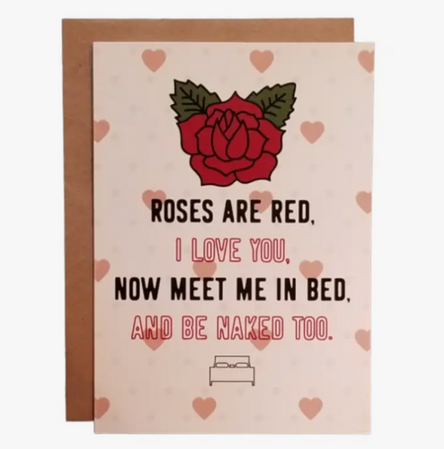 Roses are Red Card | Bulging Waffles