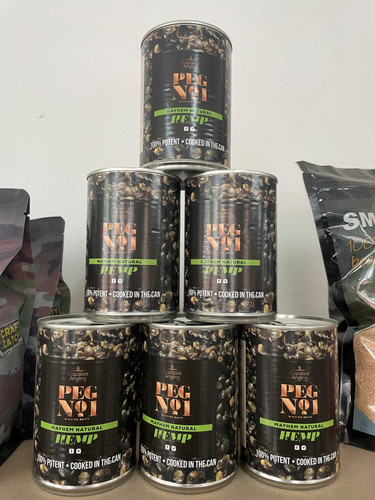 Natural Tinned pre-cooked Hemp seed | The Petman