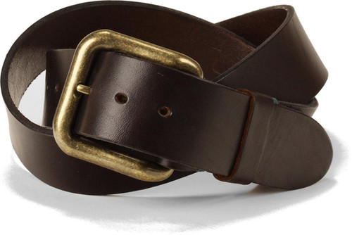 Men's Buck Belt - Dark Brown | Itasca Moccasin