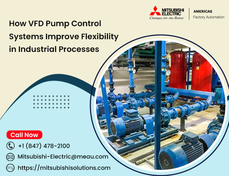 How VFD Pump Control Systems Improve Flexibility in Industrial Processes