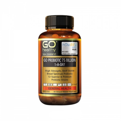 Go Healthy Go Probiotic 75 Billion 60c 高之源 益生菌750億膠囊60粒 | Little Kiwi ...