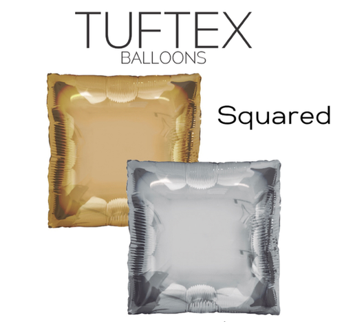TUFTEX Silver/Gold Square Foil | Xicali balloons