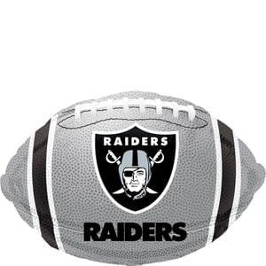 LAS VEGAS RAIDERS TEAM COLORS FOOTBALL JUNIOR SHAPE | Xicali balloons