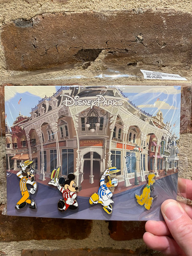 Disney Parks Mickey & Friends Dapper Dans Pin Set (4) by Disney | Shop MA