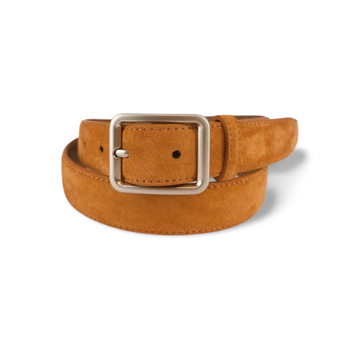 Camel Suede Belt | under the rock