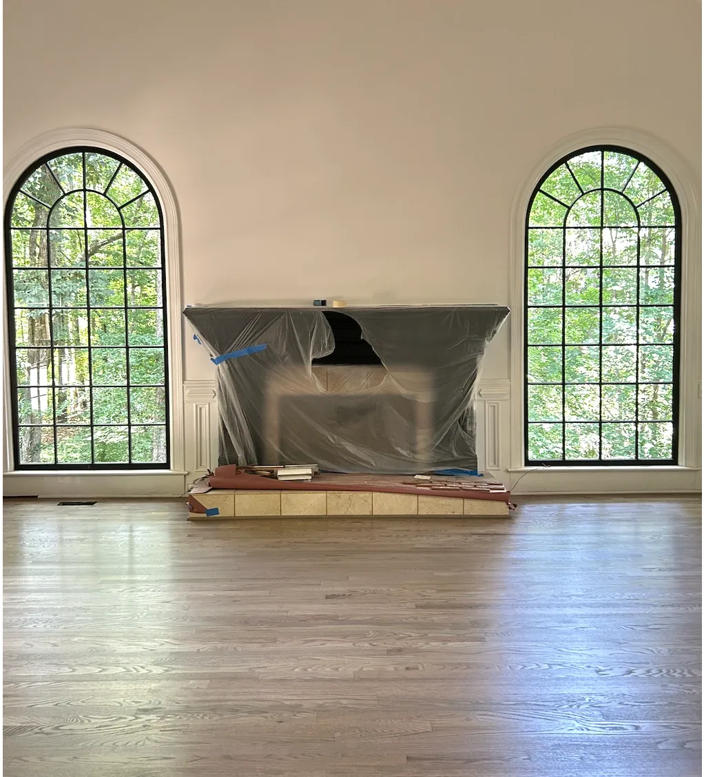 Refinishing Our Hardwood Floors: A Designer's Delight!