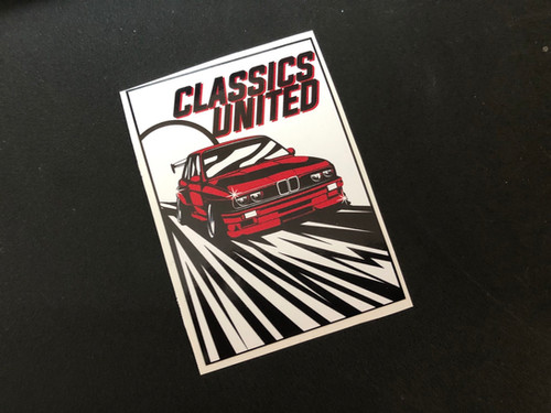 BMW E30 Sticker | classicsunited