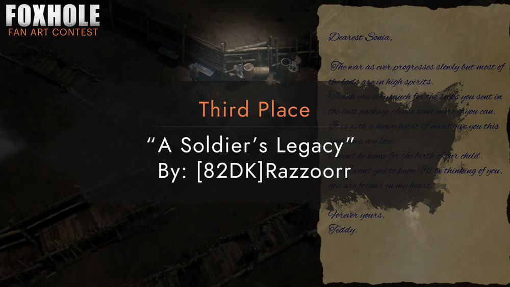 2019 Foxhole Art Contest Winners