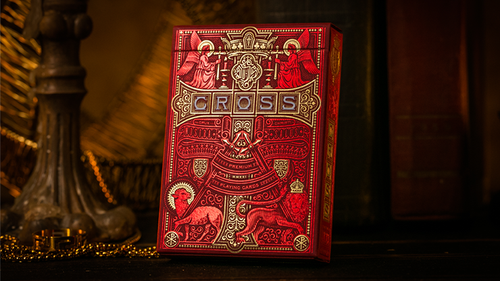 The Cross (Maroon Martyrs) Playing Cards by Peter Voth x Riffle Shuffle ...