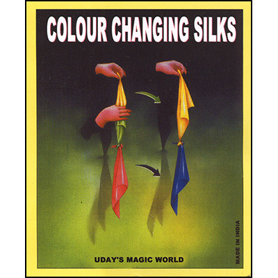 Color Changing Silk (China Silk) by Uday | Magic Corner