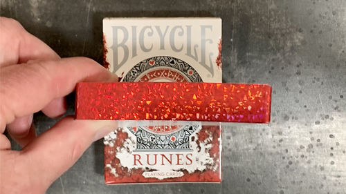 Gilded Bicycle Rune V2 Playing Cards | Magic Corner