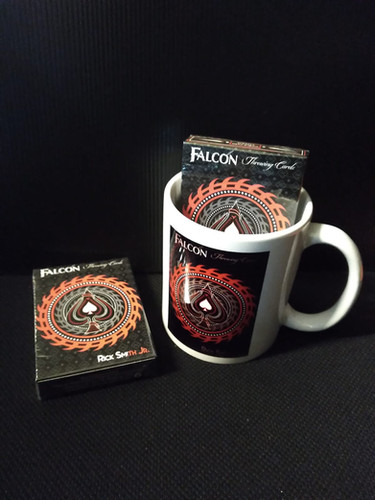 Falcon Razors Throwing Cards Mug set | Magic Corner