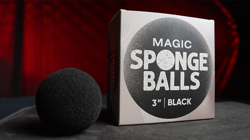 Magic Sponge Balls 4PK BLACK 3" by Murphy's Magic | Magic Corner