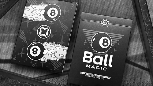 8 Ball Magic Playing Cards by Mechanics Industries | Magic Corner