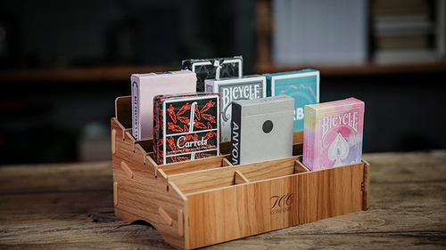 Wooden (Small- 18 Decks) Playing Card Display by TCC | Magic Corner