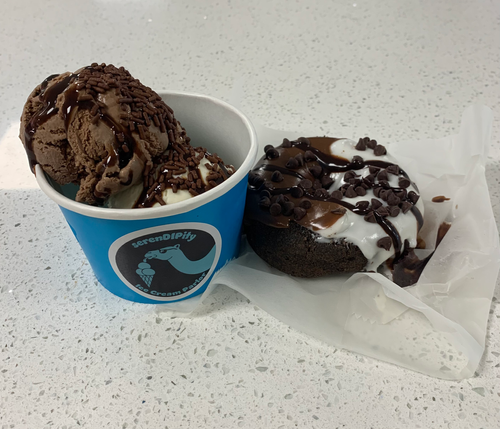 TUXEDO SUNDAE WITH DOUGHNUT | Mysite