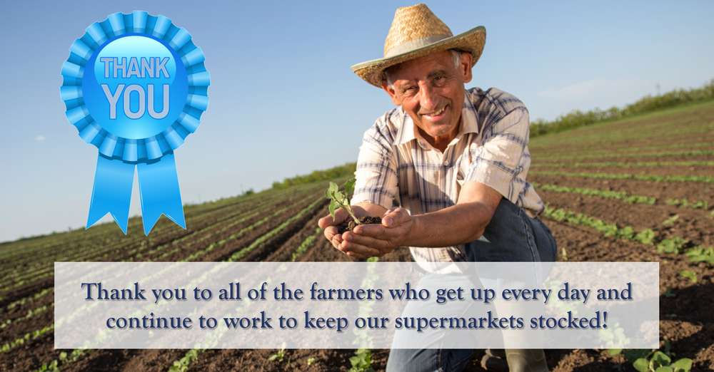 Thank you to all of the farmers!