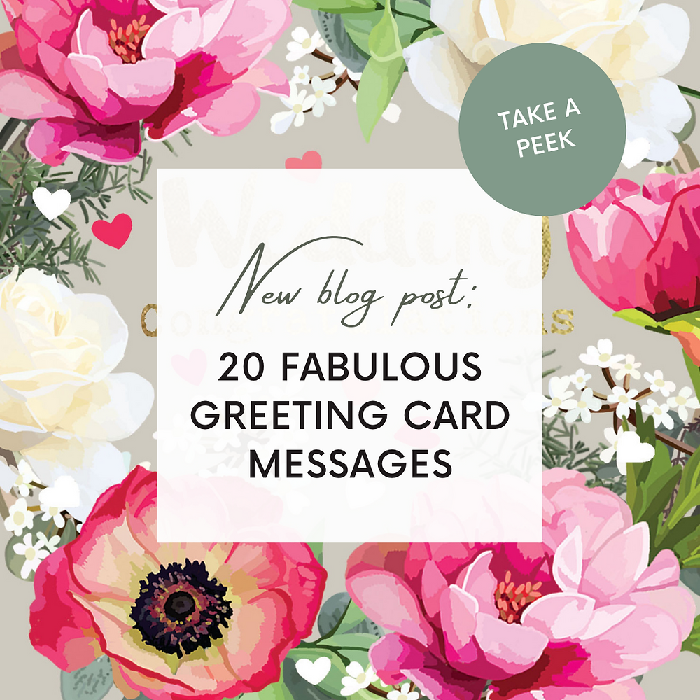 20 Fabulous Free Greeting Messages to Write in a Card