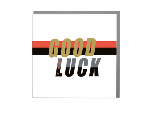 Good Luck Stars and Stripes Card | House to Haven