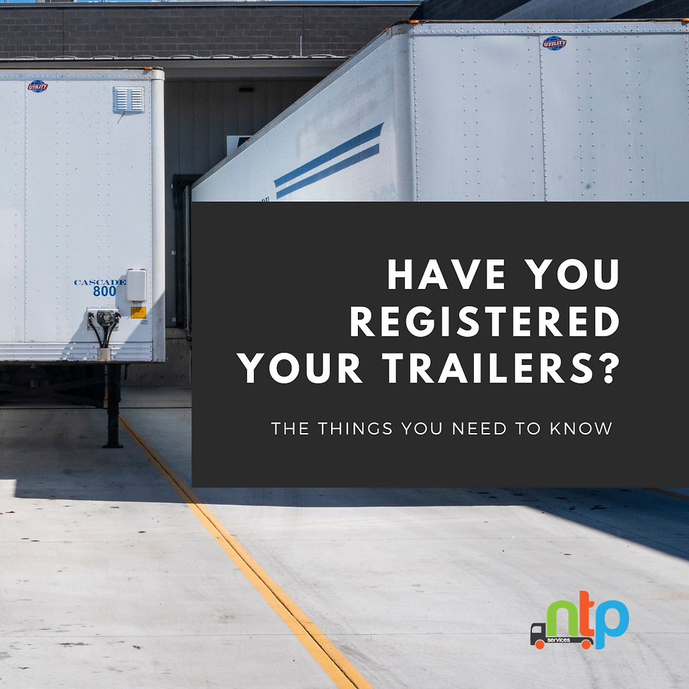 Register with the DVLA if you are towing them internationally or in the EU.