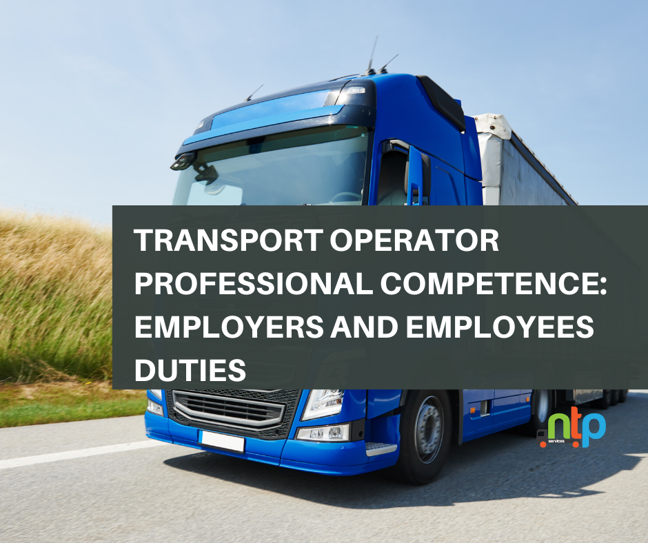 Transport Operator Professional Competence: Employers and Employees Duties
