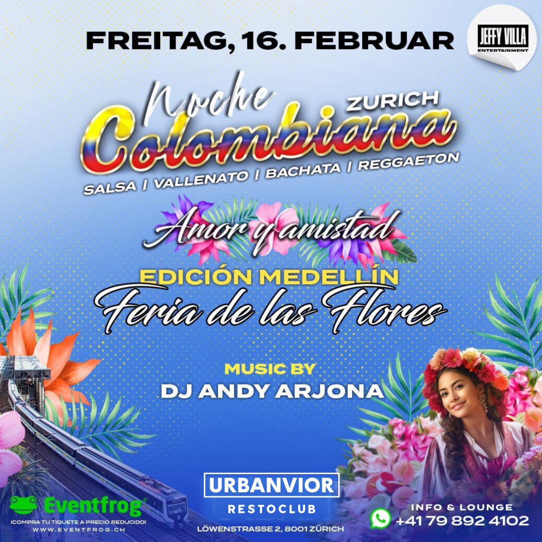 NOCHE COLOMBIANA | VIOR CLUB | RESTO | EVENTS