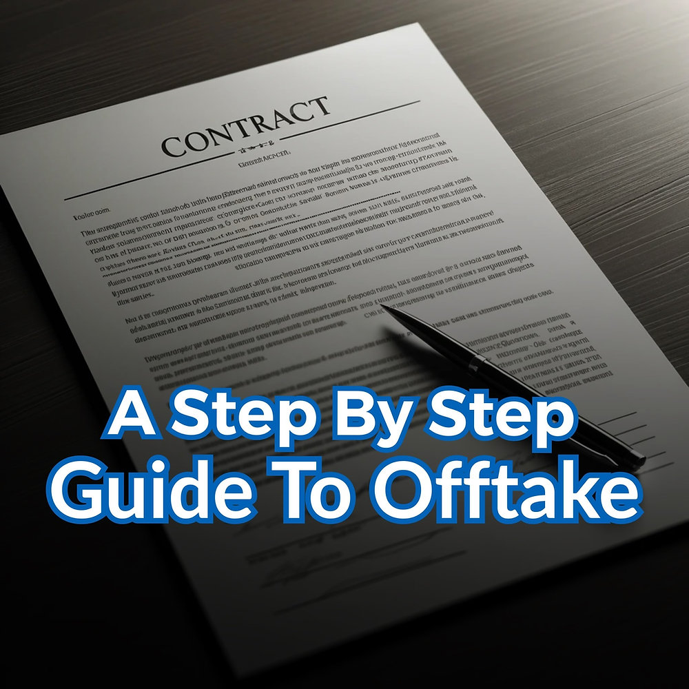 The Road To An Offtake Agreement: A Step-by-Step Guide