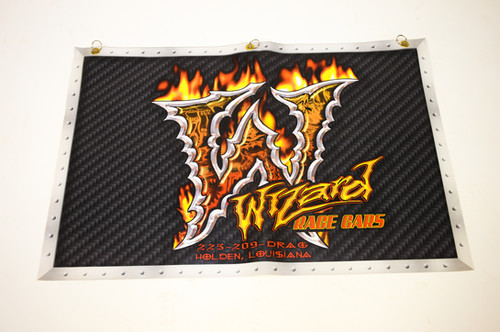 Wizard Race Cars "W" Logo Wheel Cover | wizard-race-cars