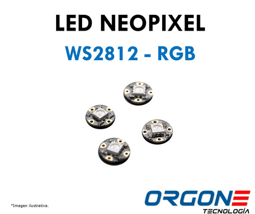 LED Neopixel 1 bit RGB WS2812 | orgontec