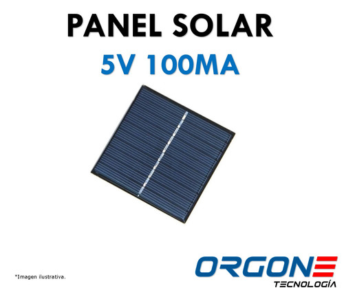 Panel Solar 5V 100mA | orgontec