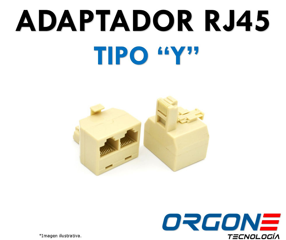 Adaptador RJ45 Tipo "Y" | orgontec