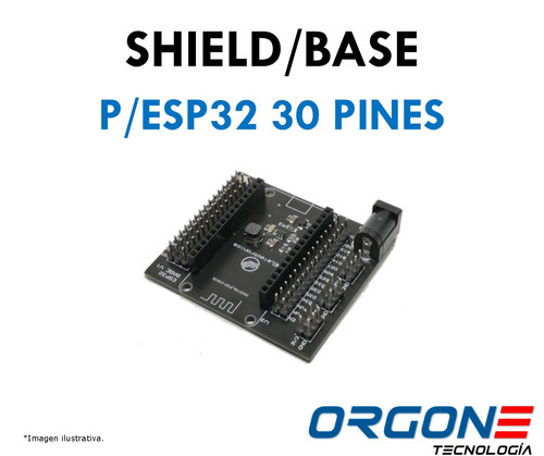 Shield para ESP32 30 pines | orgontec