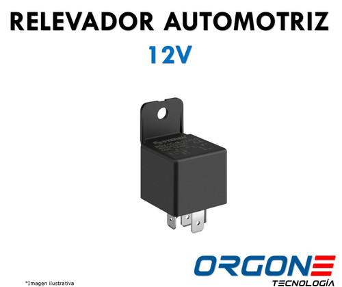 Relevador Automotriz 12V | orgontec