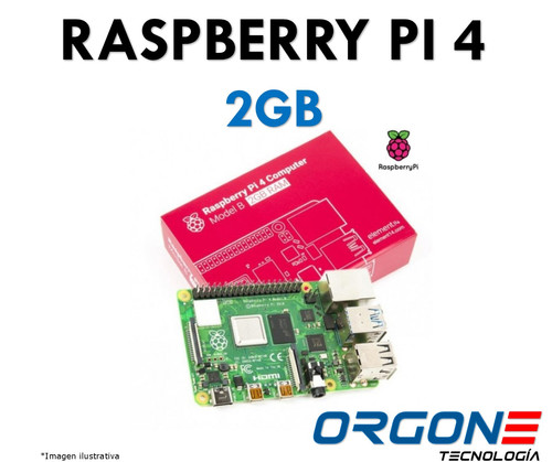 Raspberry Pi 4 Modelo B - 2GB | orgontec