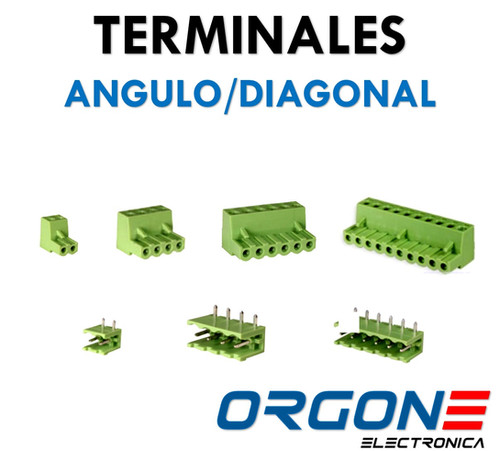 Terminales en Angulo/Diagonal "L" | orgontec