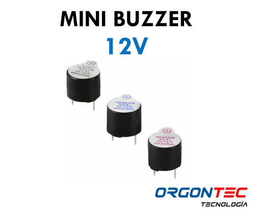Mini Buzzer 12V - Activo | orgontec