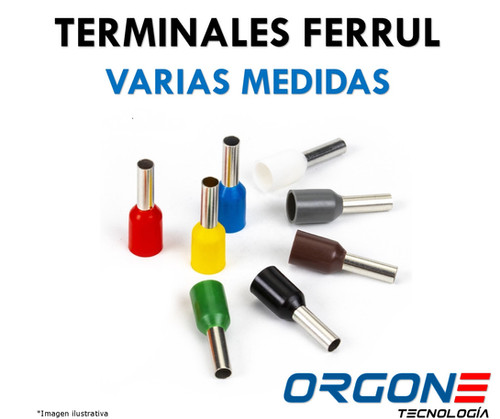 Terminales tipo Ferrul | orgontec