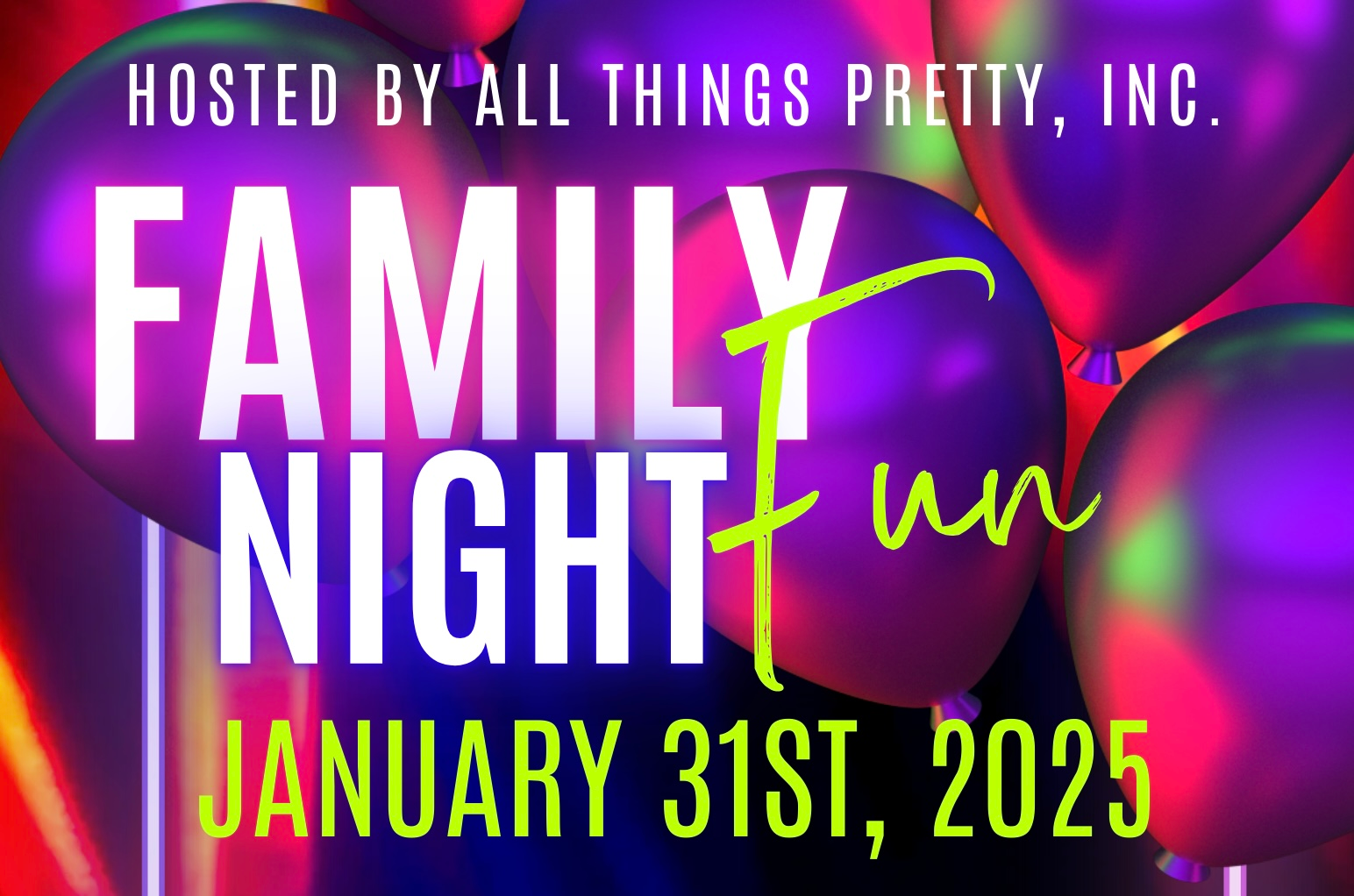 Family Fun Night | All Things Pretty In