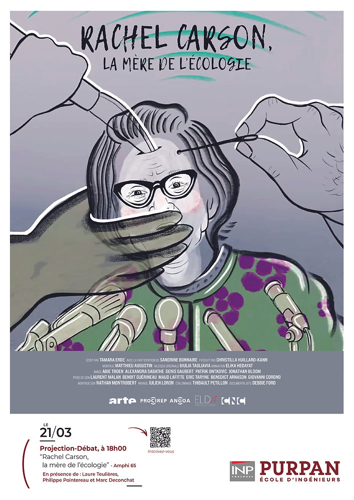 Projection-débat 'Rachel Carson, la mère de l'écologie'