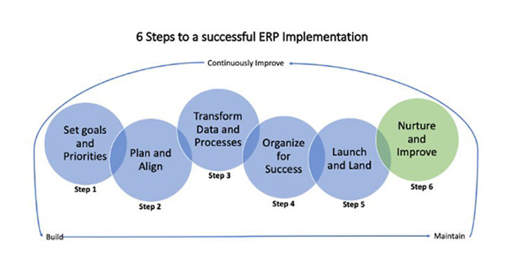 6 Steps to a Successful Modern Cloud ERP Implementation