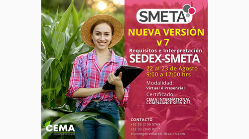 Requisitos e Interpretación SEDEX-SMETA V7 ( Nueva versión) | CEMA INTERNATIONAL