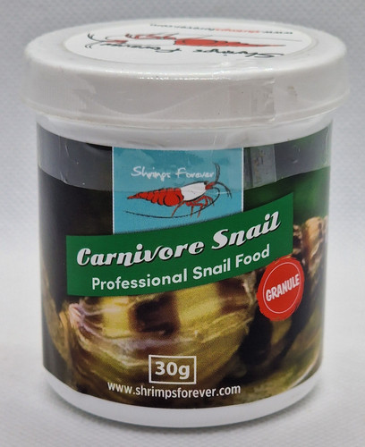 Carnivore Snail Food - Assassin Snail Food | Shrimpland
