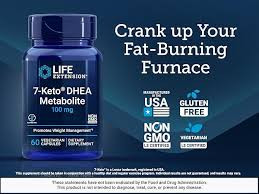 7- KETO DHEA METABOLITE 100 MG X 60 CAPSULES | Better With Age Club