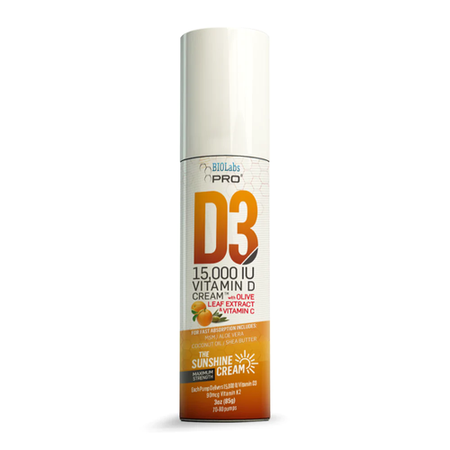 Vitamin D3 15000 IU Topical Cream | Better With Age Club